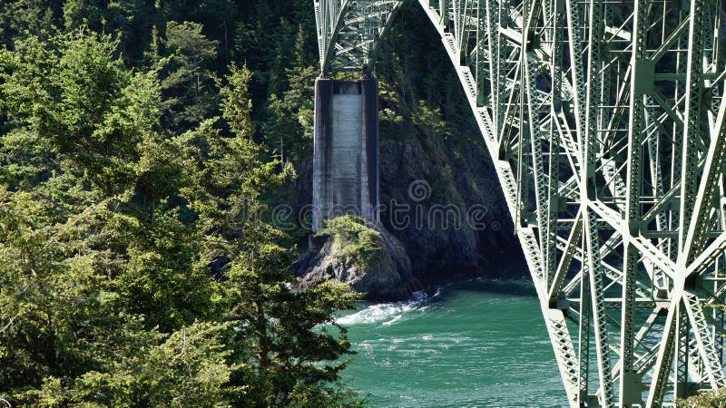 Spring at Deception Pass, Washington State, USA Stock Photo - Image of ...