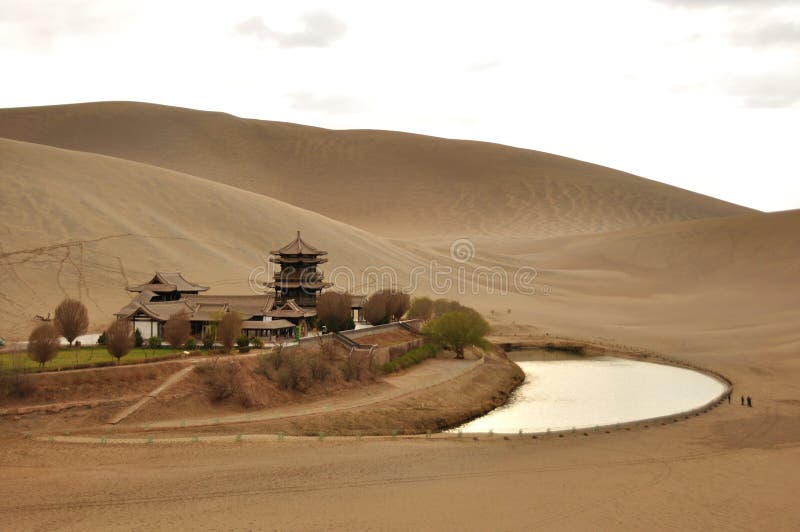 Spring in the desert stock image. Image of mountain, spot - 14459649