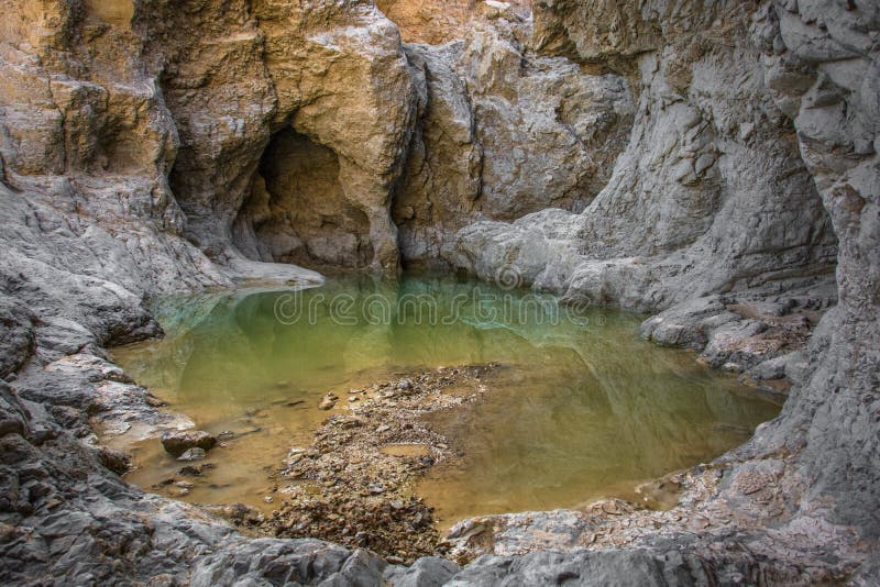 Spring desert lake stock image. Image of nature, environment - 114694417