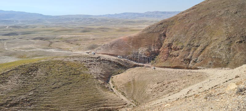Spring in the desert stock image. Image of geology, infrastructure ...