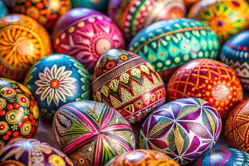 Spring into Design with Stunning Easter Egg Patterns Downloadable ...