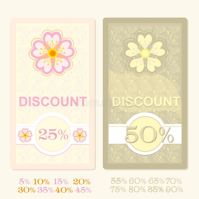 Spring Discount Coupons with Laptop and Office Tools Lying on Ta Stock ...