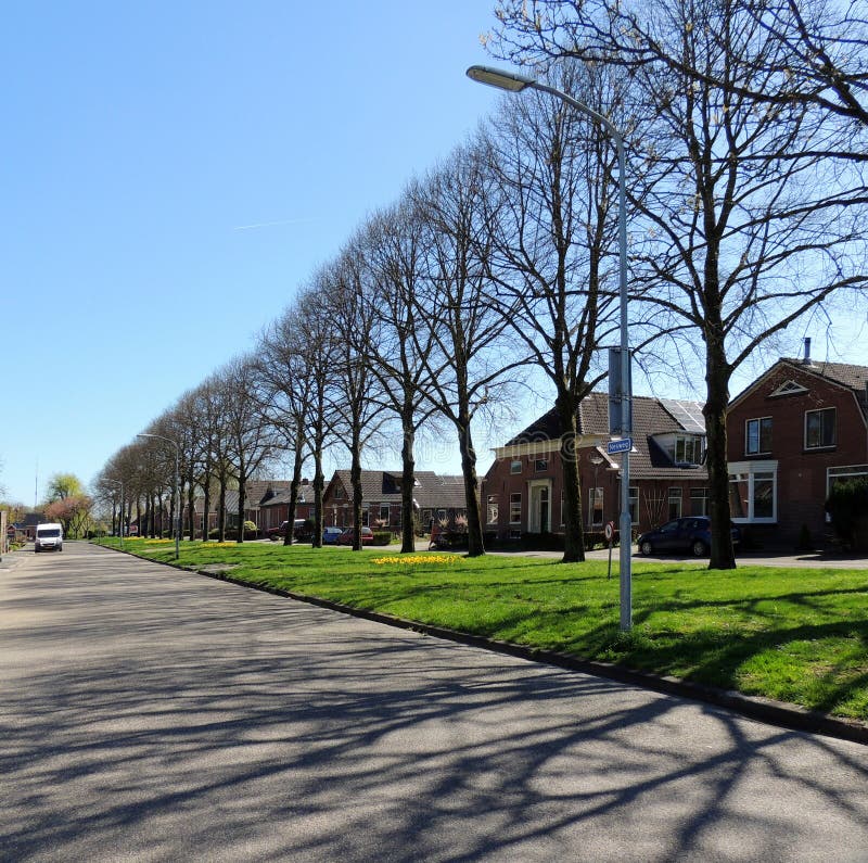 Spring in the Dutch Countryside. Netherlands Stock Image - Image of ...