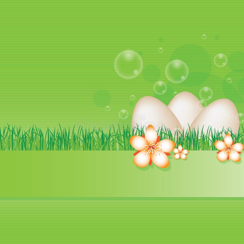 Spring easter background stock vector. Illustration of floral - 28550437