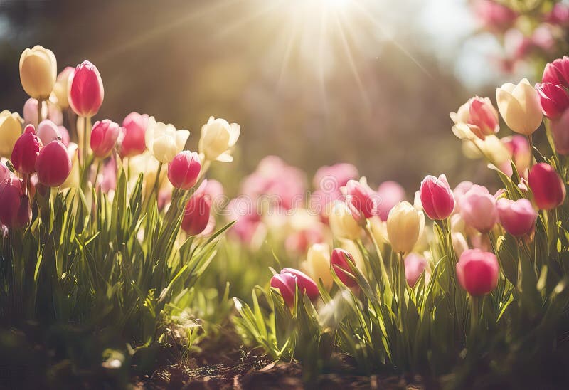 Spring Easter Background Stock PhotoSpringtime, Flower, Backgrounds ...