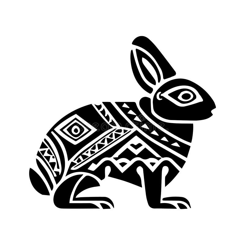 Spring Easter Rabbit Vector Illustration. Pet Bunny Cartoon Pet. Stock ...