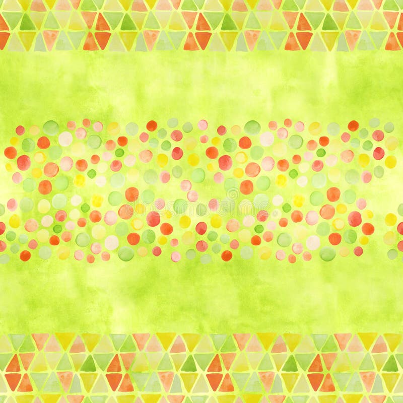 Spring Easter Vibrant Green Brush Strokes for Scrapbooking. Watercolor ...