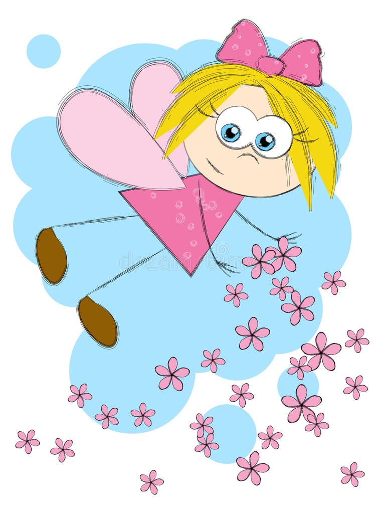 Spring Fairy Cartoon Stock Illustrations – 21,202 Spring Fairy Cartoon ...