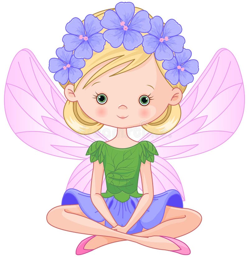 Spring fairy stock illustration. Illustration of color - 13831910
