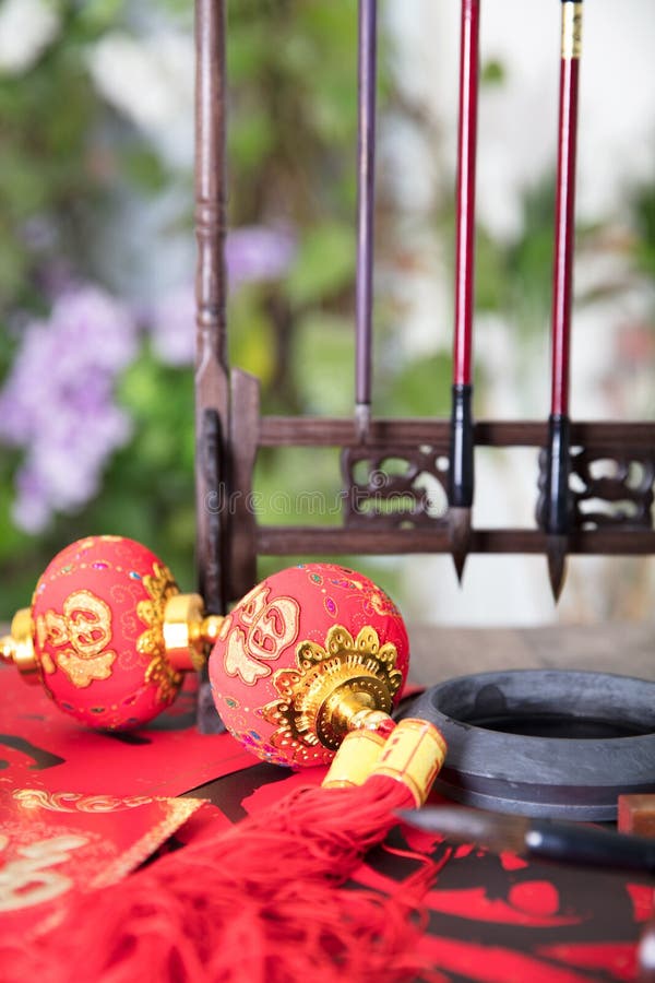 Spring Festival Articles, Red Envelopes Stock Image - Image of ...