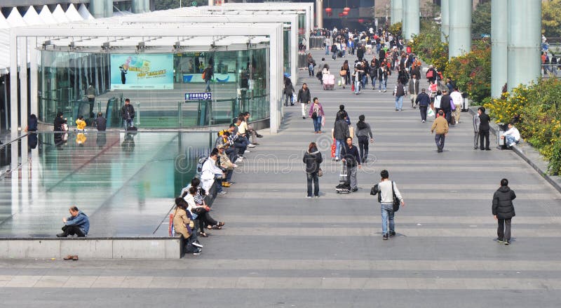 Spring Festival Transportation Crowds Editorial Image - Image of city ...