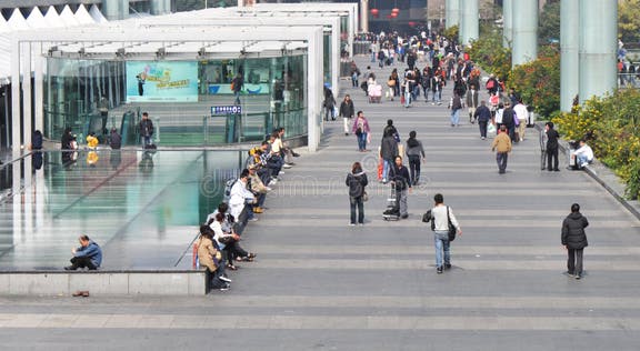 Spring Festival Transportation Crowds Editorial Image - Image of city ...