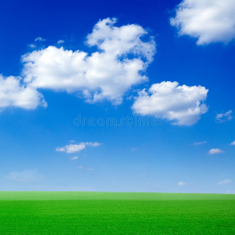 Spring field stock image. Image of outside, beautiful - 4399679