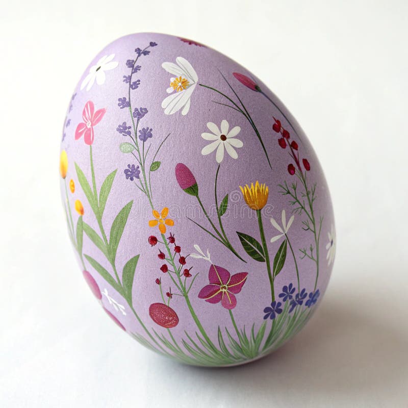 A Spring Filed Sphere Purple Stock Illustration - Illustration of ...