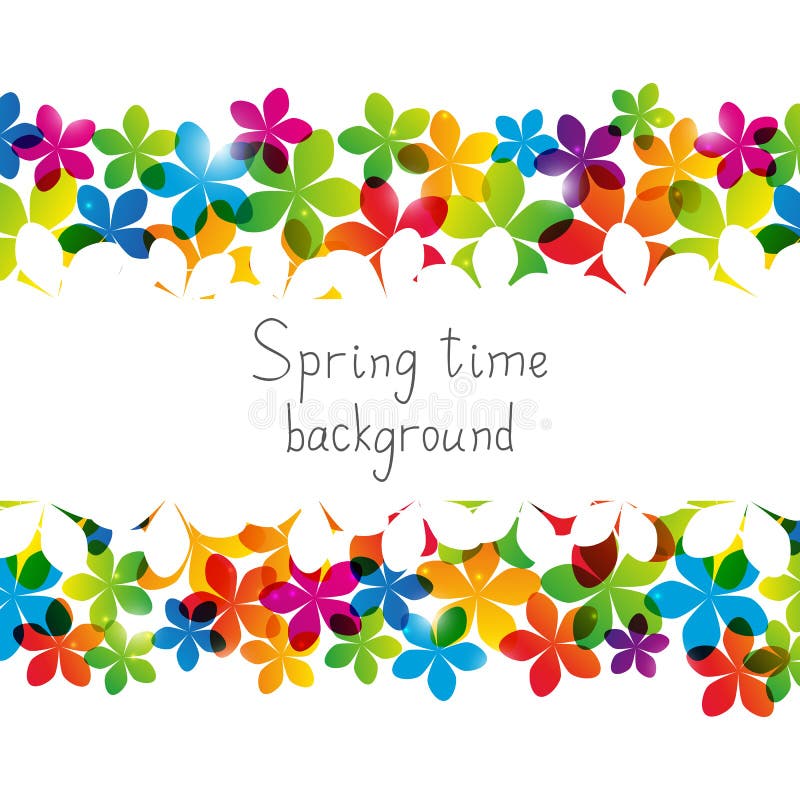 Spring Floral Background Your Design Stock Illustrations – 39,236 ...