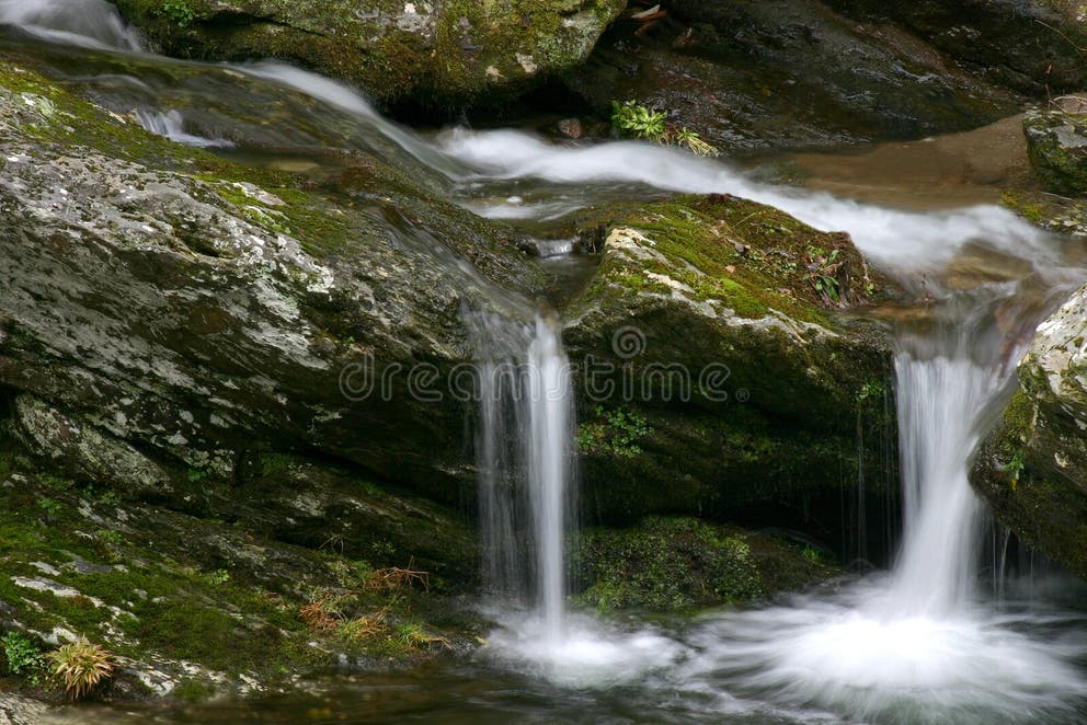 Spring Flow stock image. Image of national, mountains, stream - 747947