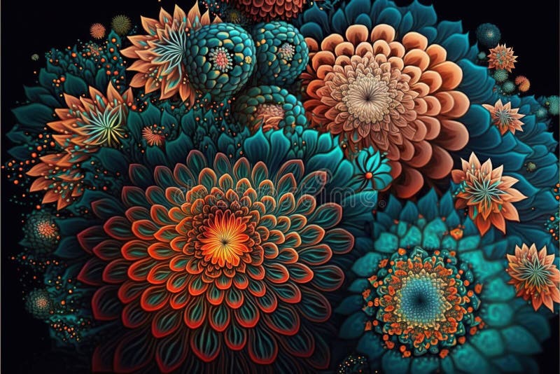 Spring Flower Background. Concept of Descriptive and Captivating ...