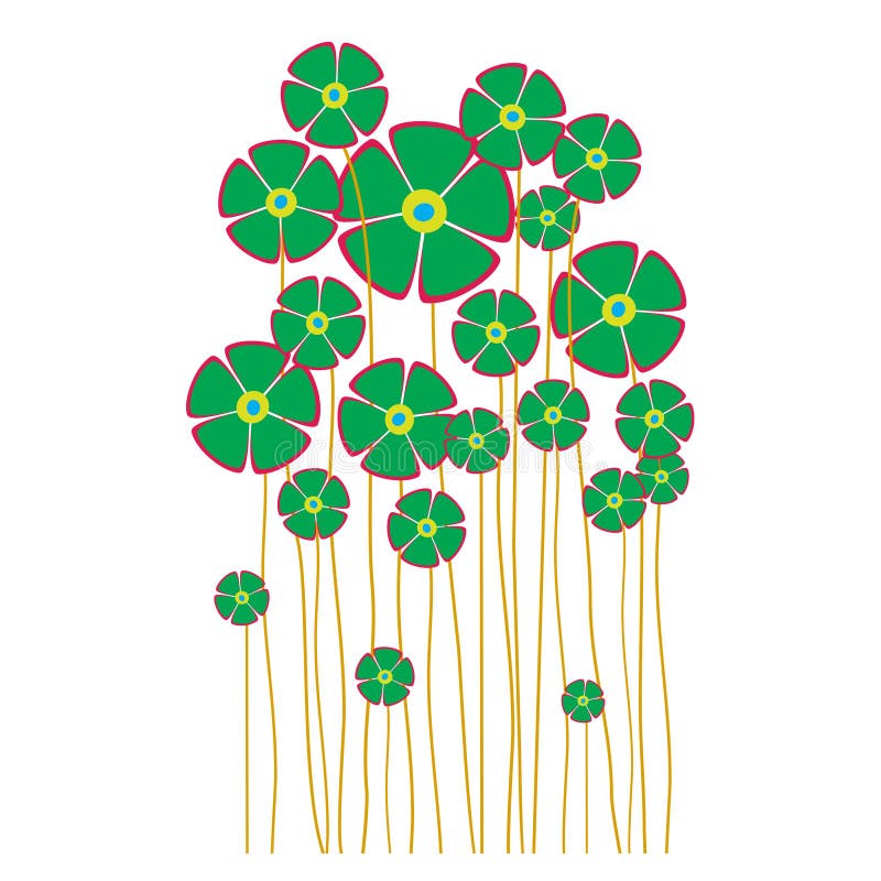 Spring Flower. Early Spring Flowers Isolated on White Background Stock ...