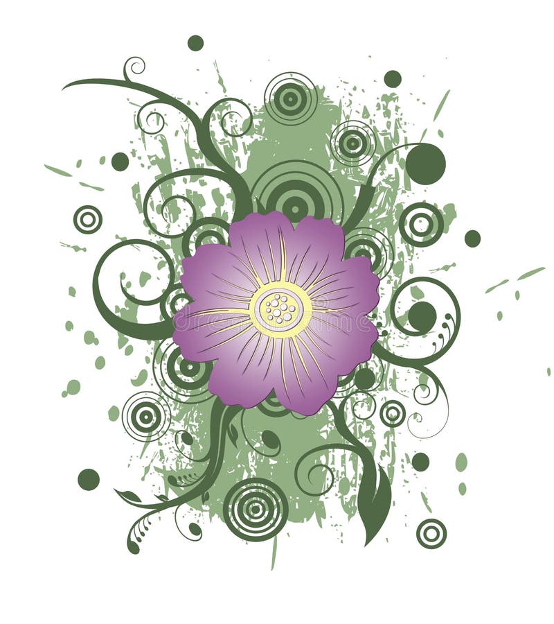 Spring flower stock illustration. Illustration of circles - 30539174
