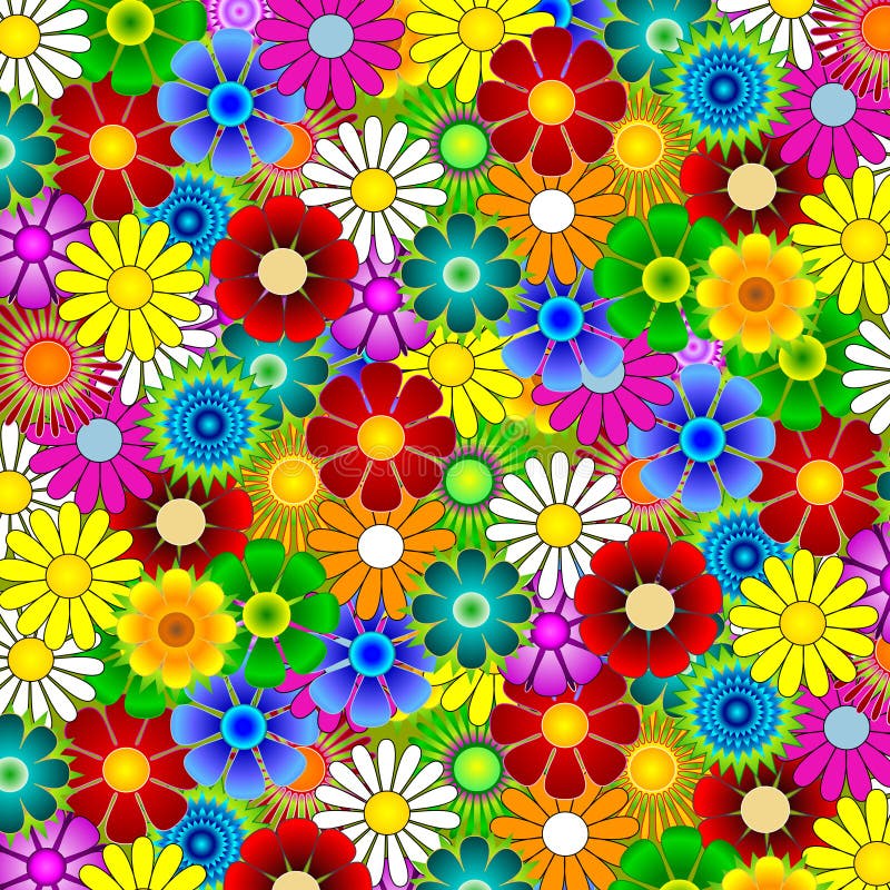Seamless spring pattern stock vector. Illustration of curl - 30811989