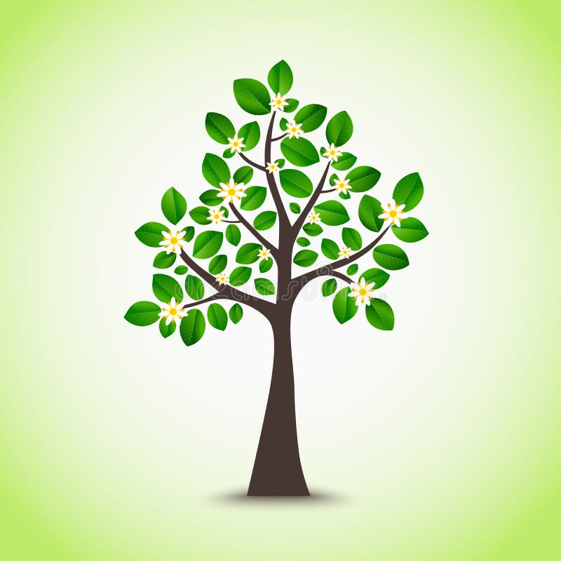 Spring flowering stock vector. Illustration of circle - 50737109