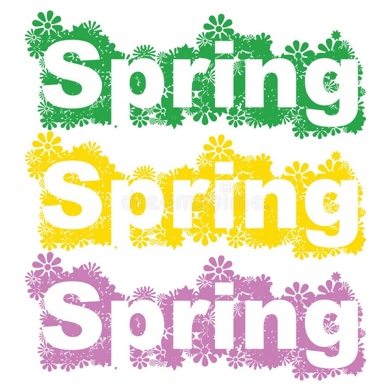Word Spring Stock Illustrations – 32,935 Word Spring Stock ...