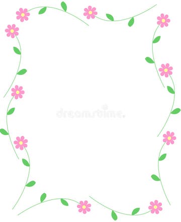 Cute Spring Border Frame Stock Illustrations – 40,591 Cute Spring ...