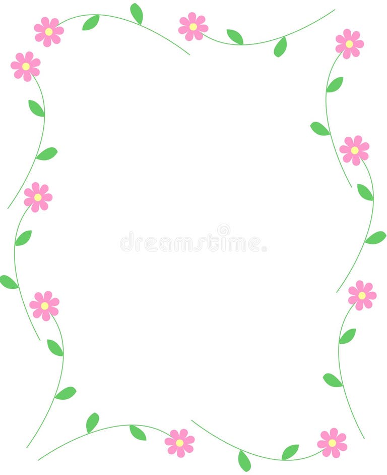 Cute Spring Border Frame Stock Illustrations – 40,591 Cute Spring ...