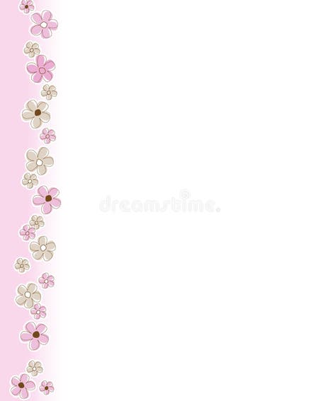 Spring Flower Page Border Stock Illustrations – 9,657 Spring Flower ...