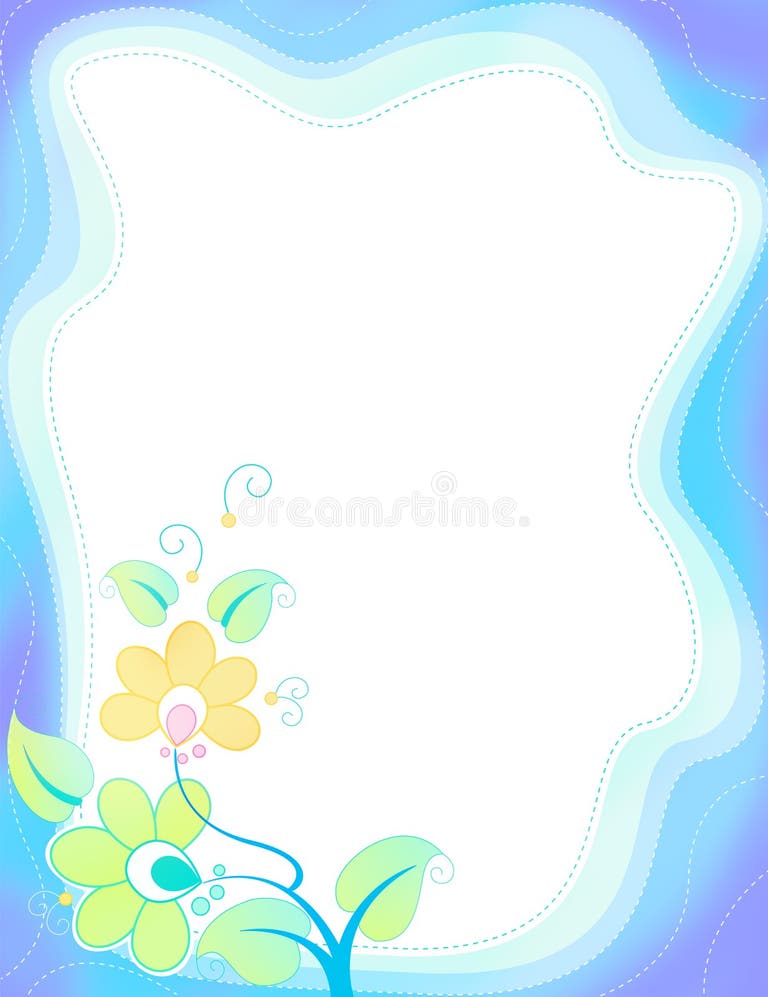 Spring Page Border Stock Illustrations – 13,236 Spring Page Border ...