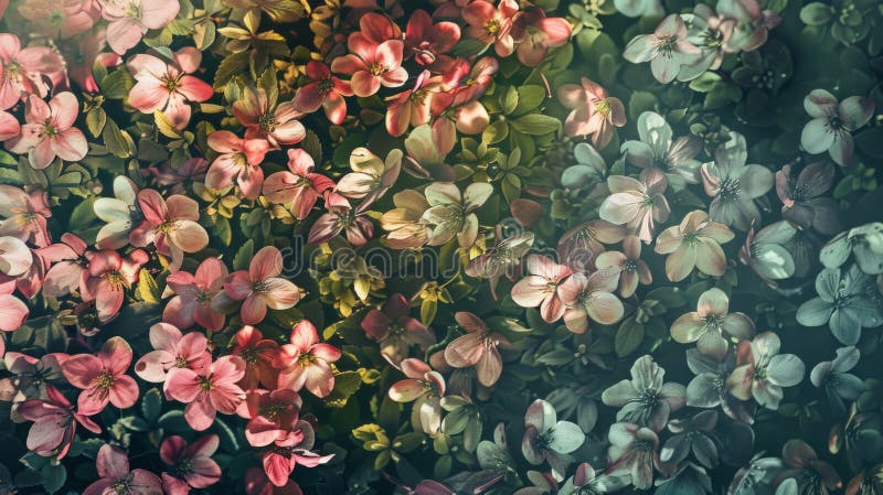 Spring flowers stock illustration. Illustration of digital - 308343504