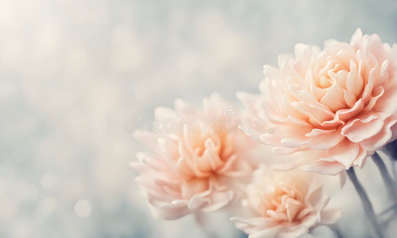 Spring Flowers Create a Smooth Background Stock Illustration ...