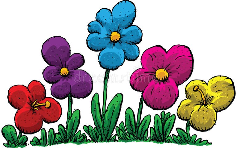 Spring Flowers stock illustration. Illustration of leaves - 41560722