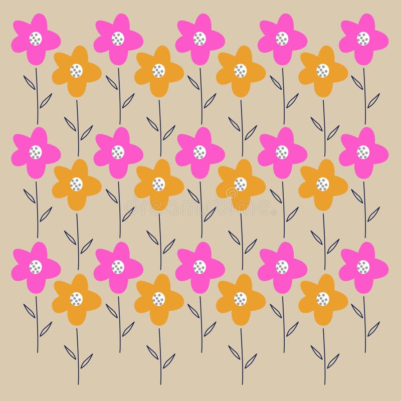 Natural Colorful Spring Flowers Texture, Pattern, Background Stock ...