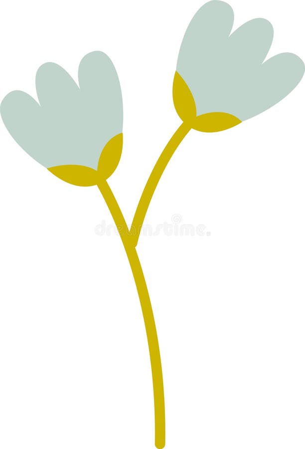 Spring Flowers Plant stock vector. Illustration of beautiful - 306217308