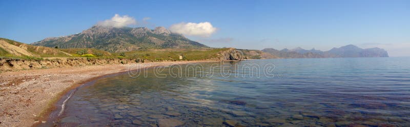 Spring in the Foxbay stock image. Image of crimea, beach - 11452095