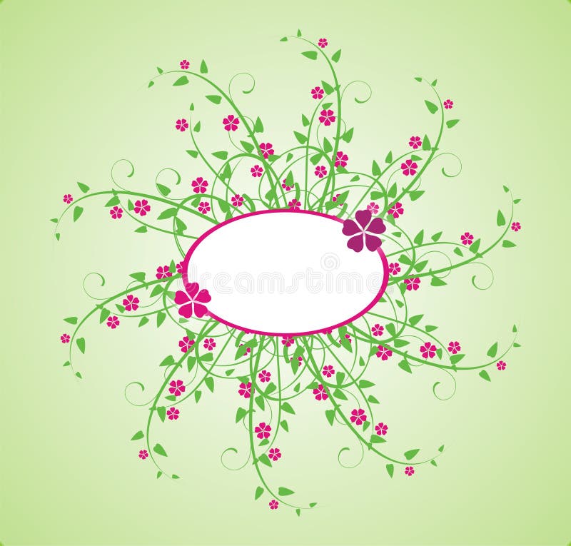 Spring Frame stock vector. Illustration of seasonal, spring - 17104781