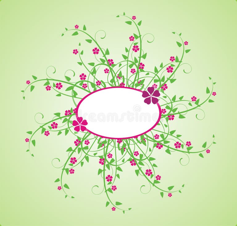Spring Frame stock vector. Illustration of seasonal, spring - 17104781