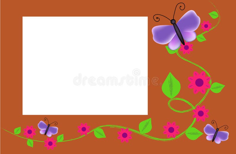 Spring frame stock vector. Illustration of simple, vector - 28208731