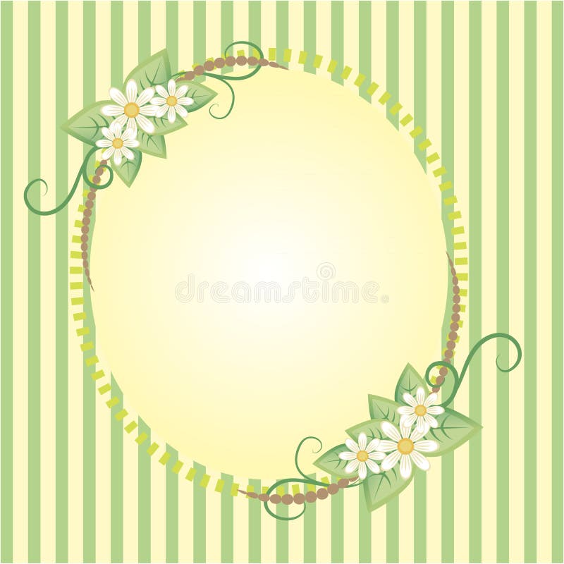 Spring frame stock vector. Illustration of leaf, spring - 86301499