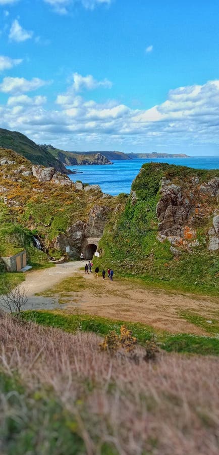 Spring in French sea editorial stock image. Image of landscape - 235209709