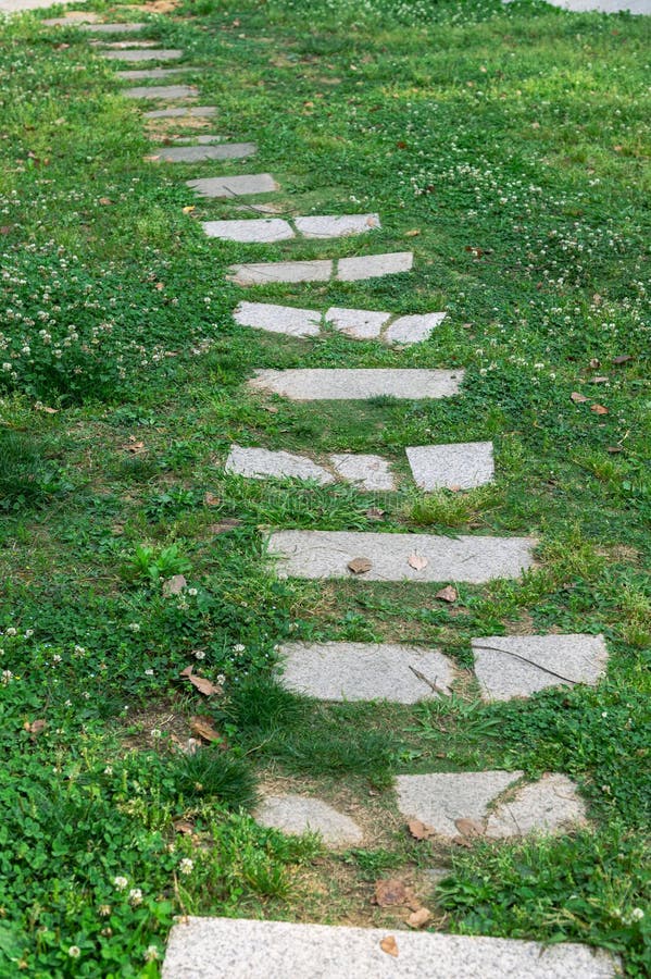 Spring garden path stock image. Image of scene, garden - 315256485