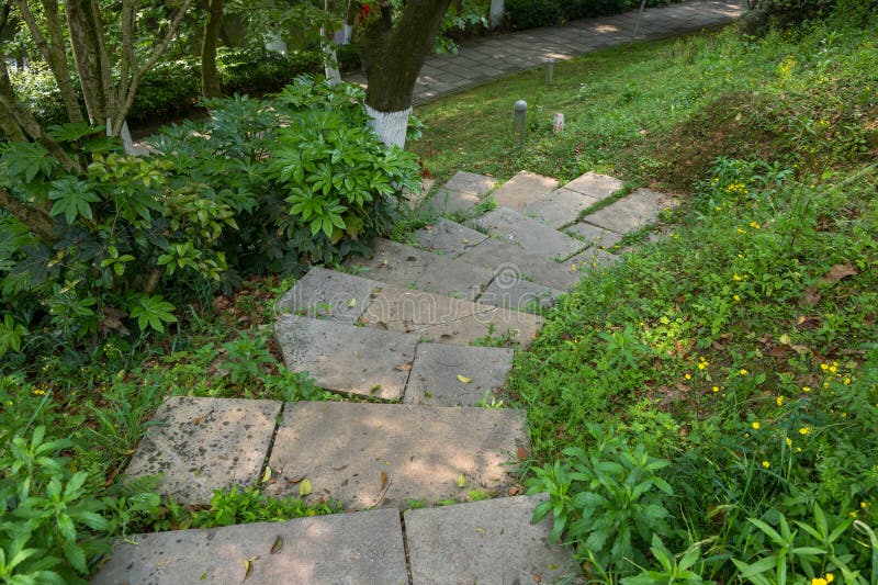 Spring garden path stock photo. Image of stone, scene - 315256858