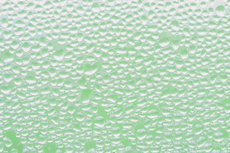 Spring Green Dew Droplet on Window Stock Photo - Image of grass ...