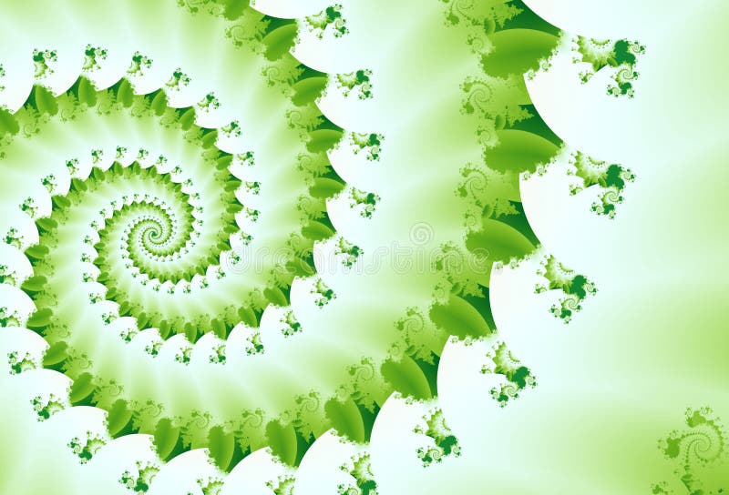 Spring fractal flower stock illustration. Illustration of digital ...