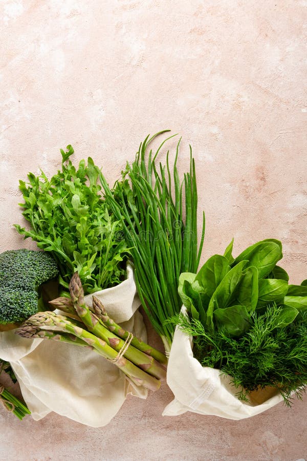 Spring Green Leaf Vegetables, Clean Food Stock Image - Image of spring ...