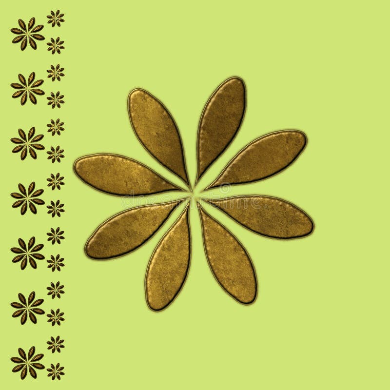 Spring Texture with Stylized Color Flowers Stock Vector - Illustration ...