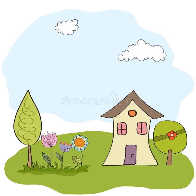 Spring greeting card stock vector. Illustration of abstract - 23918750