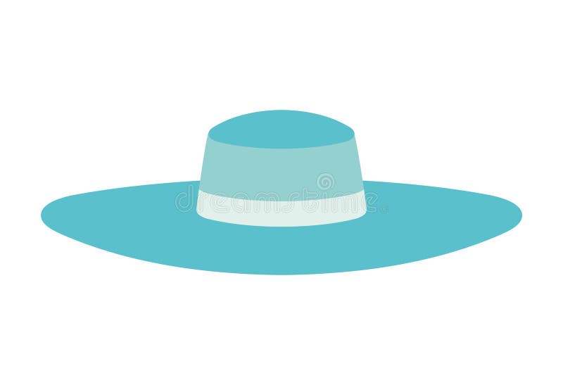 Spring hat illustration stock vector. Illustration of isolated - 265626754