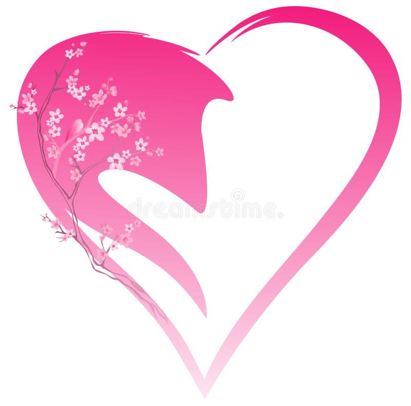 Painted Heart Shape stock vector. Illustration of shape - 31613126